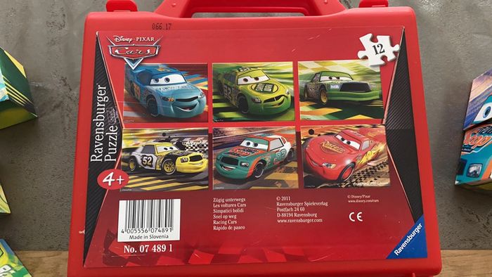 Valise puzzle cars - Ravensburger - 4 ans | Beebs