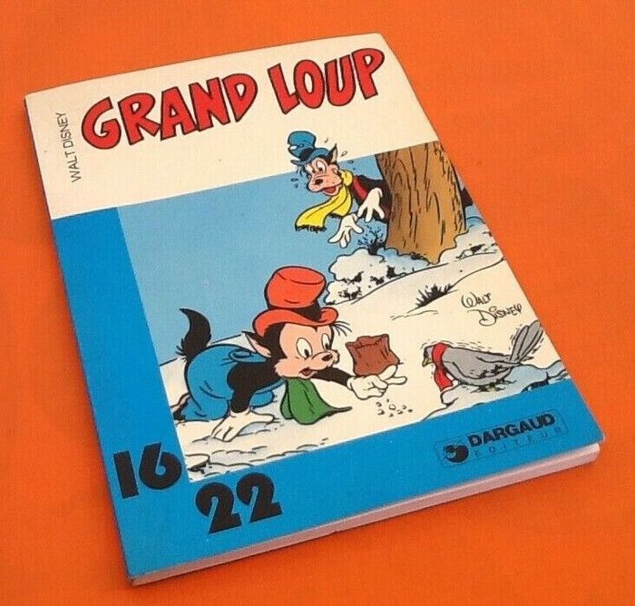 Walt Disney Grand Loup (1988) Dargaud Editeur | Beebs by Kiabi