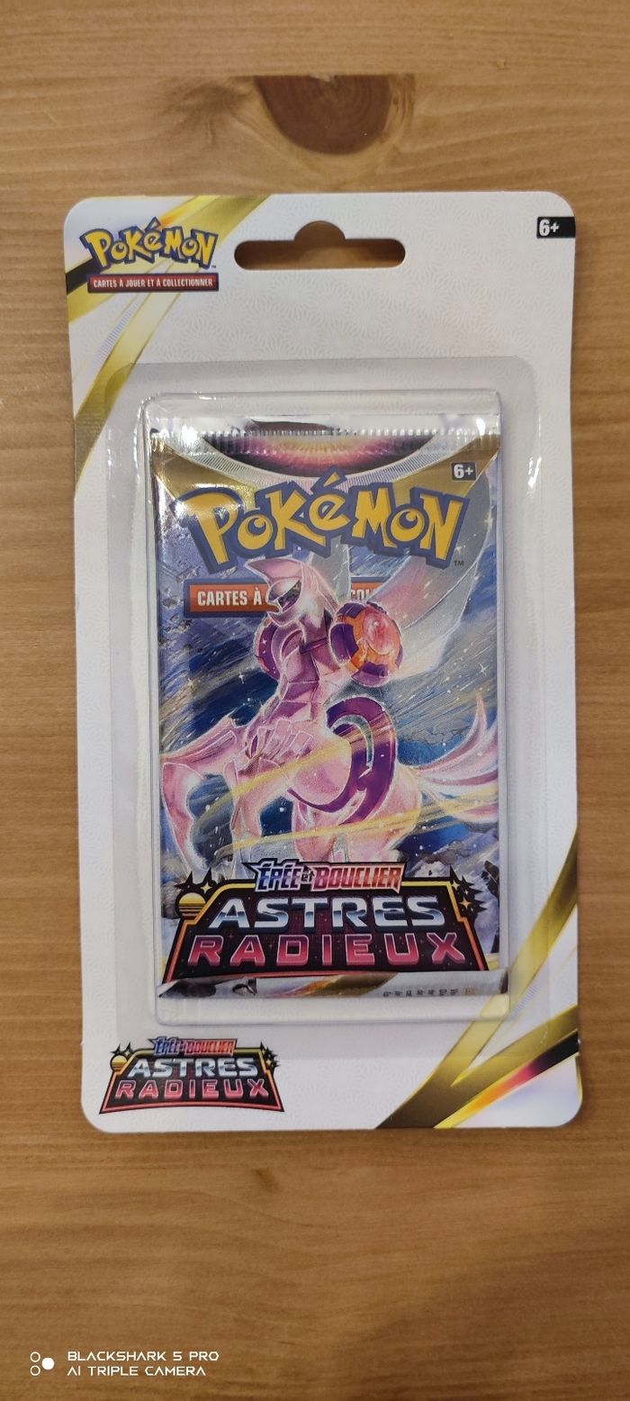 Carte pokémon : EB10 Astres radieux booster sous sleeve Palkia forme ...