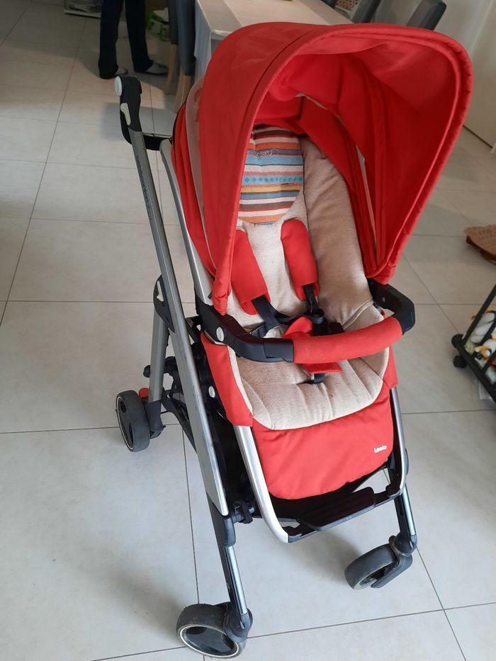 Ensemble complet :poussette cosy nacelle et base isofix - Maxi Cosi | Beebs