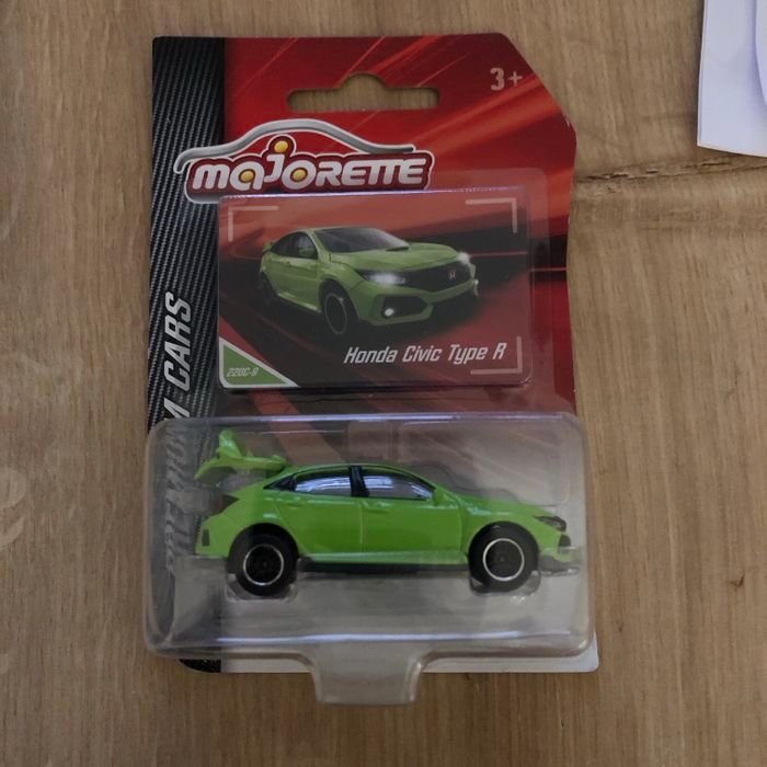 Miniature majorette Honda civic type R verte 1/64 - Majorette | Beebs