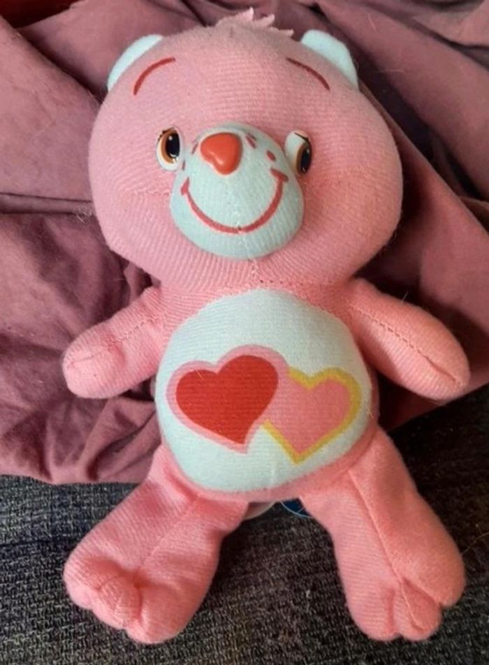 Peluche vintage bisounours care bears rose - Care Bears | Beebs