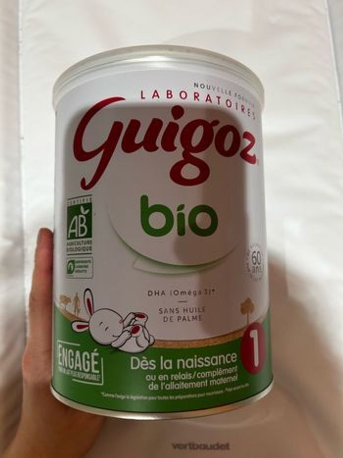3 boîtes de lait guigoz bio - Guigoz | Beebs