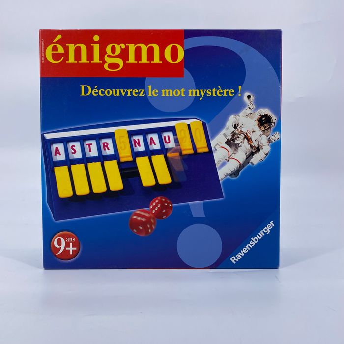 Enigmo - Découvrez le mot mystère !- Édition 2001 : Achat occasion ...