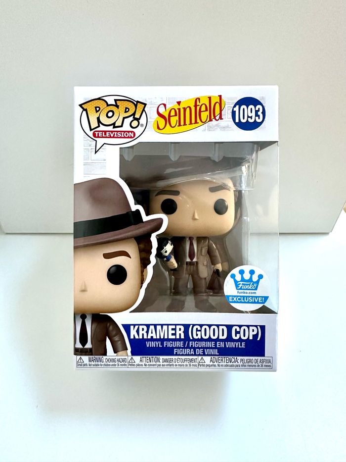Figurine Funko Pop Kramer (good cop) numéro 1093 Seinfeld - Funko Pop ...