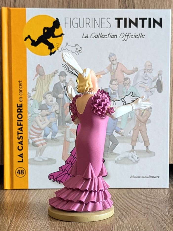Figurine Tintin - La Castafiore : Achat occasion | Figurines TinTin Très bon état