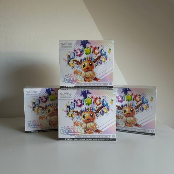 Pokémon : ETB EV8.5 - Coffret Dresseur d’Évolutions Prismatiques ...