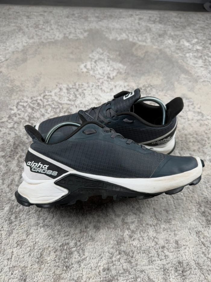 Salomon Alpha Cross Blast - Black & White - Salomon | Beebs