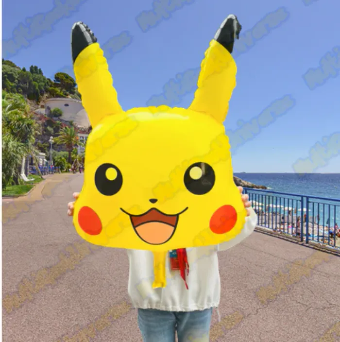 Set de 4 Ballons Pokémon - Pikachu - Pokemon | Beebs