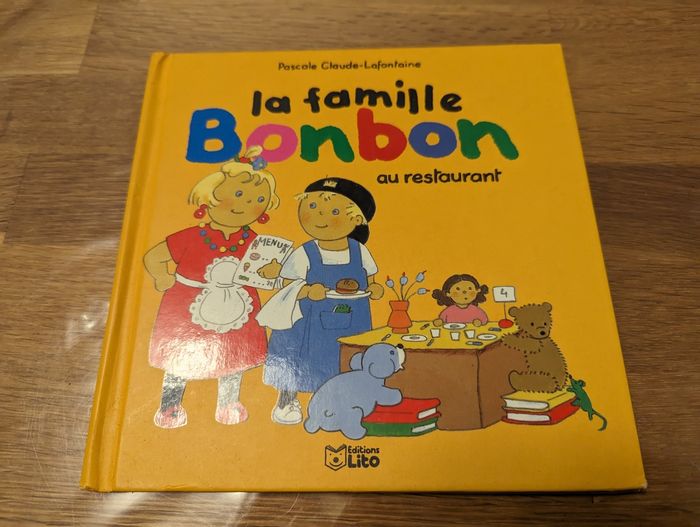 Livre la famille Bonbon au restaurant : Achat occasion | Livres pour ...