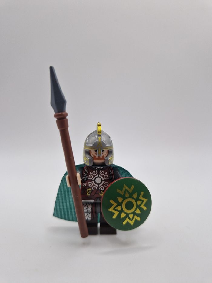 Figurine type lego Eomer du rohan seigneur des anneaux / hobbit ...