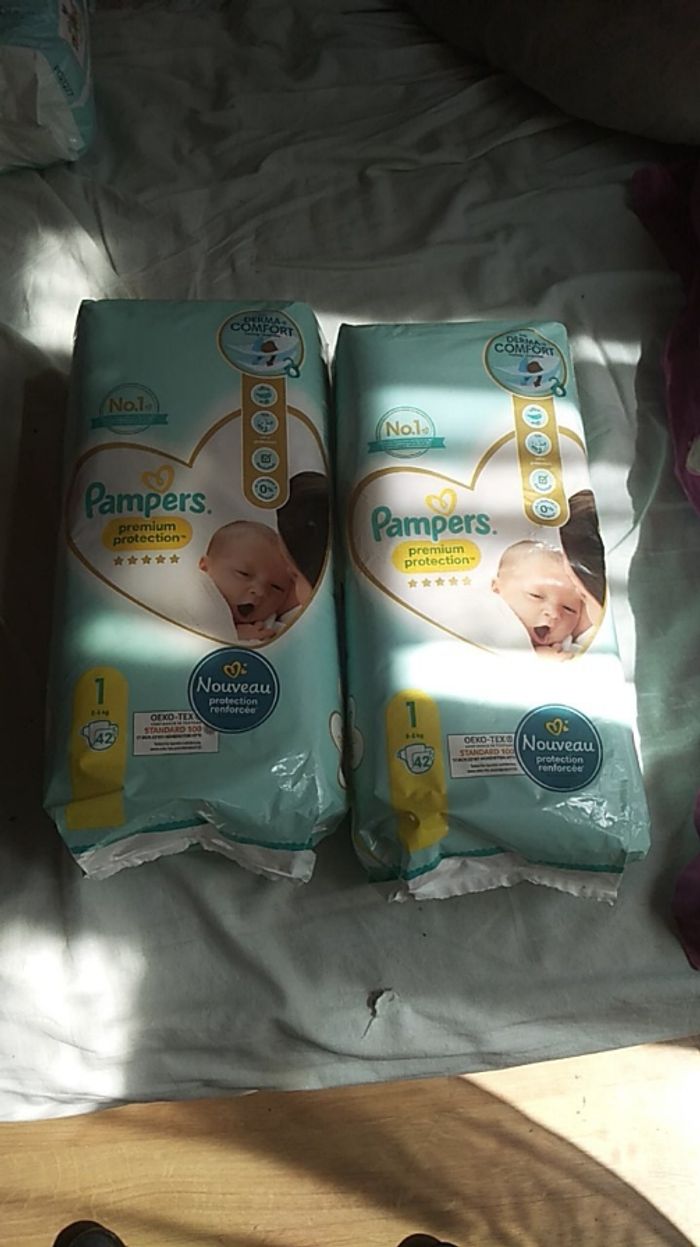 Lots de couches - Pampers - 1 mois | Beebs by Kiabi