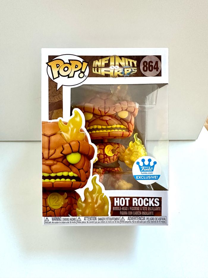 Figurine Funko Pop Hot Rocks numéro 864 Infinity Warps - Funko Pop | Beebs