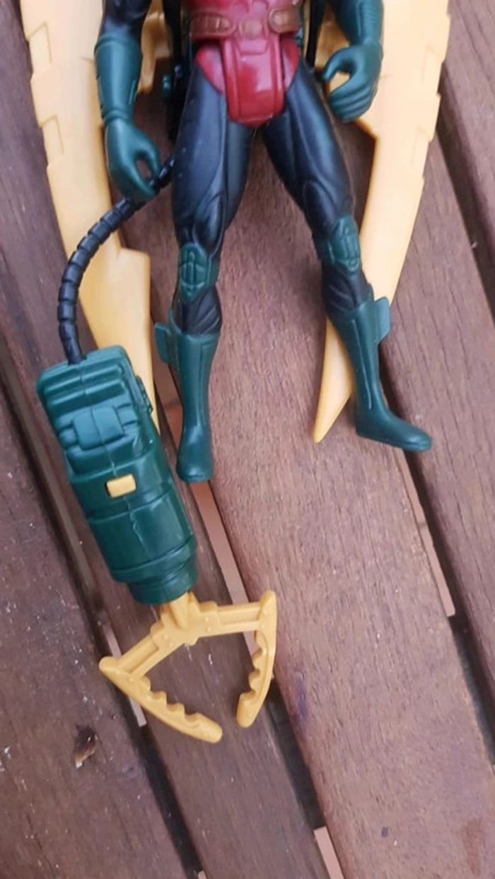 Figurine Batman Robin hydro claw vintage - Kenner - 4 ans | Beebs