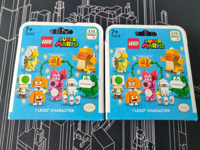 Lego Super Mario - Pack Surprise de Personnages - Lot de 2 - 71413 ...
