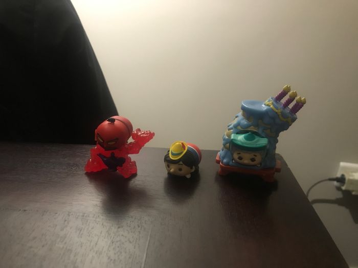 Figurine tsum tsum pinocchio, jafar et fée pimprenelle belle au bois ...