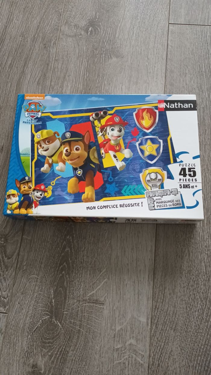 Puzzle pat patrouille : Achat occasion | Puzzles Nathan Carton 4 ans ...