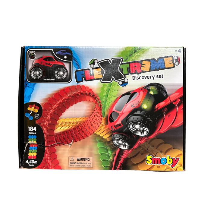 Set véhicules et circuit Flextreme - Smoby | Beebs