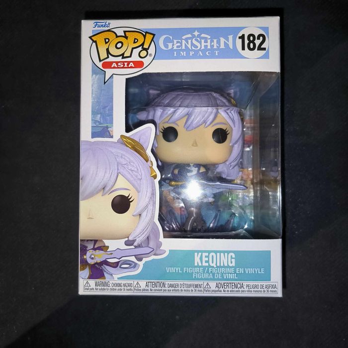 Figurine Funko Pop / Keqing N°182 / Genshin Impact - Funko Pop | Beebs ...