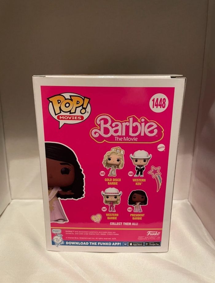 Funko pop President Barbie 1448 Barbie The Movie - Funko Pop | Beebs by ...
