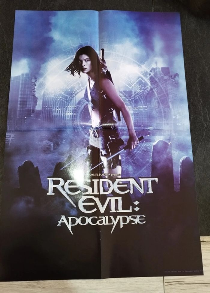 Poster Affiche Resident Evil / Ghost in the Shell Innocence cinema film movie - ghost in the ...