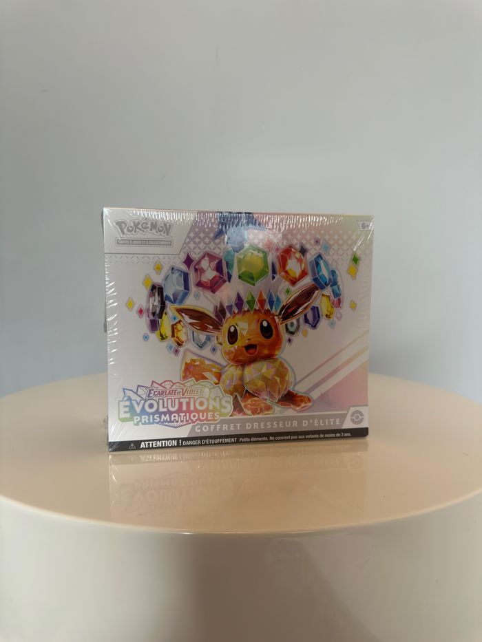 Pokémon : ETB EV8.5 - Coffret Dresseur d’Évolutions Prismatiques ...