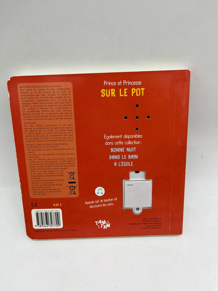 Livre Sonore Mon petit livre sonore Prince et princesse thème sur le ...