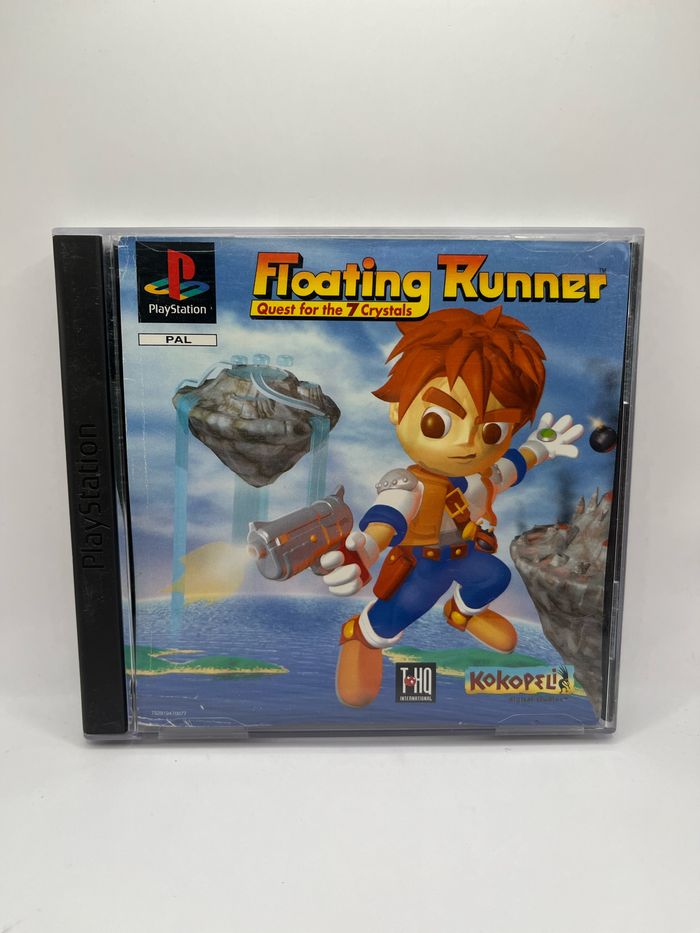 Floating Runner Quest For The 7 Crystals PS1 Game Sony PlayStation ...