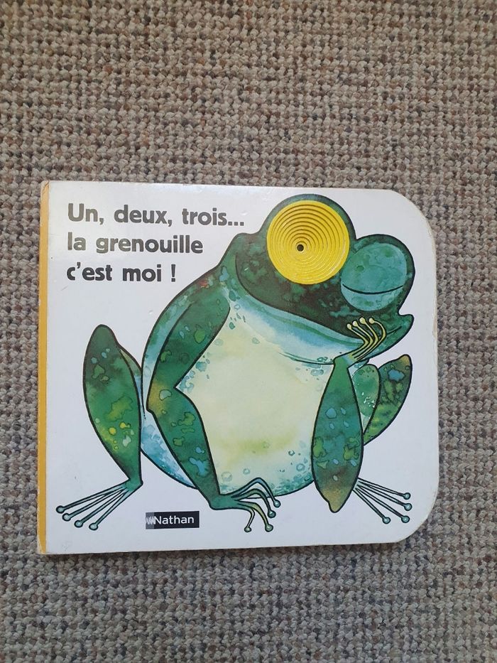 Livre pour compter 1 2 3 la grenouille c'est moi : Achat occasion ...