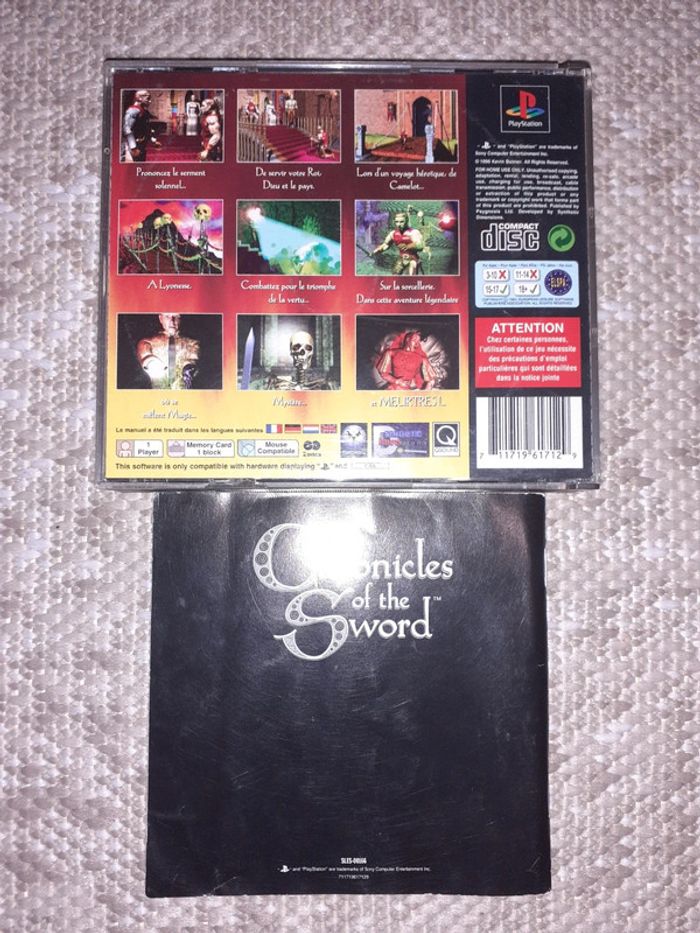 Playstation 1 ps1 chronicle of the sword - PlayStation 1 | Beebs