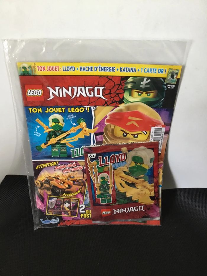 Lego Ninjago magazine + polybag minifigurine Lloyd scellé - LEGO ...