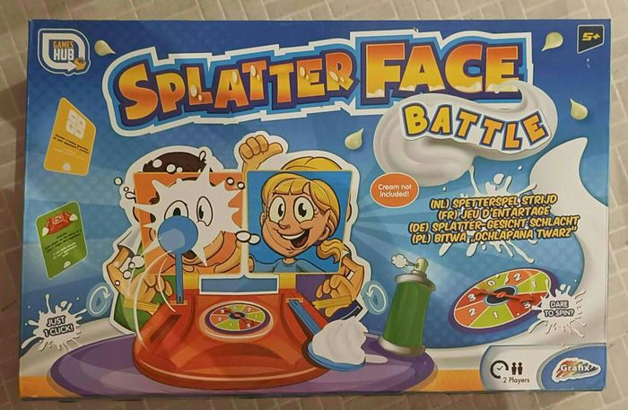 Splatter face : Achat occasion | Jeux de société Grafix Noir 6 ans - 8 ...
