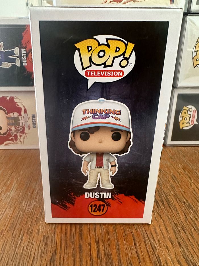 FUNKO POP ! TELEVISION NETFLIX STRANGER THINGS - DUSTIN (1247) SPECIAL ...