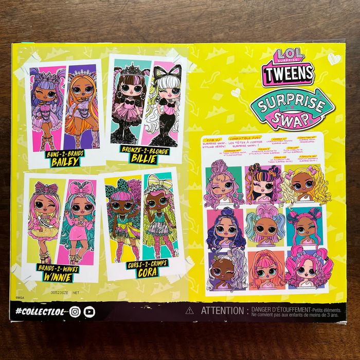 L.O.L. Surprise Tweens Surprise Swap Fashion Doll - Braids-2-Waves Winnie - LOL Surprise | Beebs