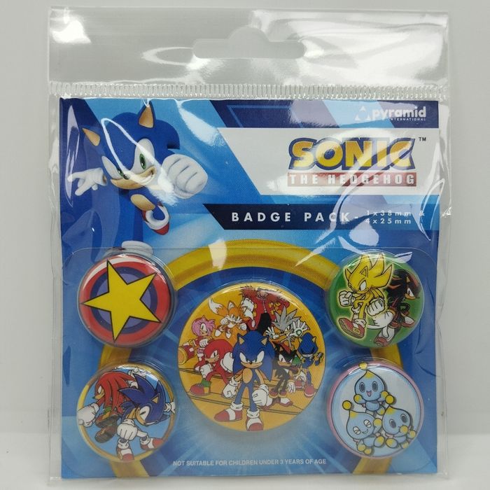 SONIC - Speed Team - Pack 5 Badges : Achat occasion | Autres ...