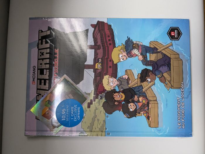 Minecraft la BD officielle Tome 2 : Le monument au fond de l'océan ...
