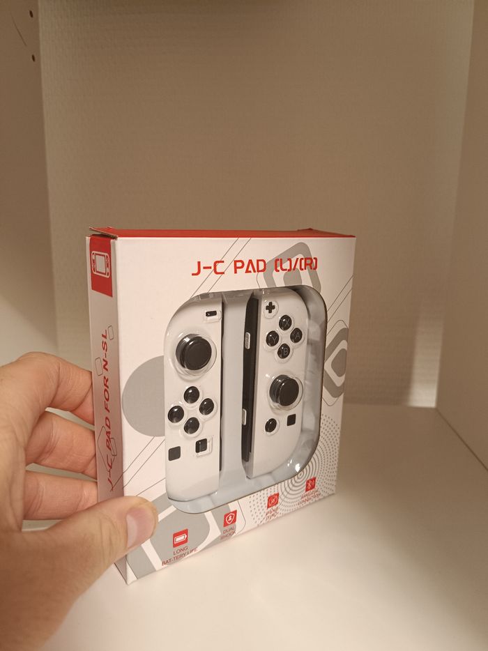 Manettes Switch blanche DUAL SHOCK | Beebs