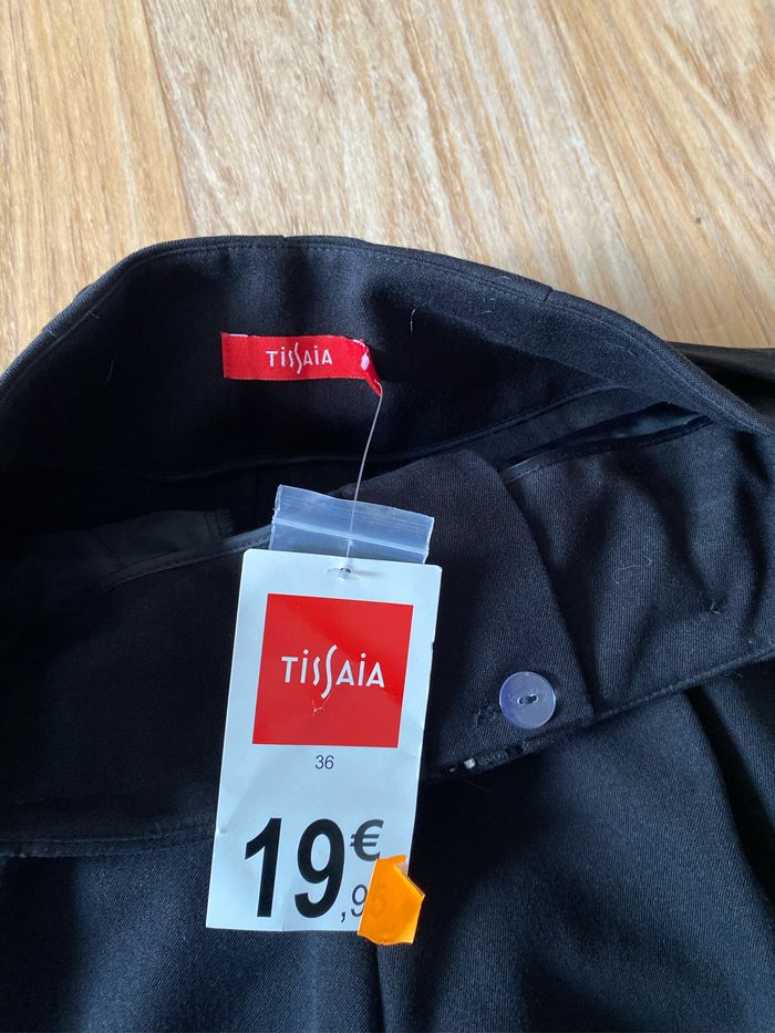 Pantalon noir femme tissaia - Tissaia | Beebs by Kiabi