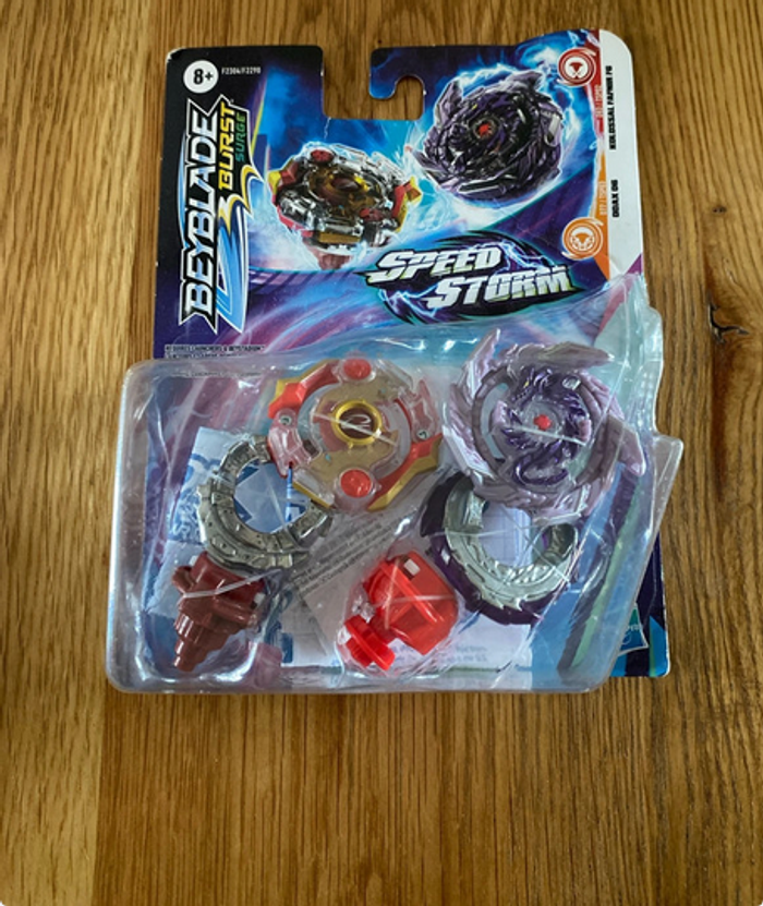 Beyblade burst surge speed storm pack de 2 Asst - Beyblade | Beebs