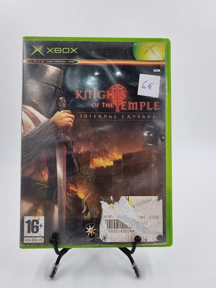 Jeu Xbox Knights of the Temple en boite, sans notices - Xbox | Beebs by ...