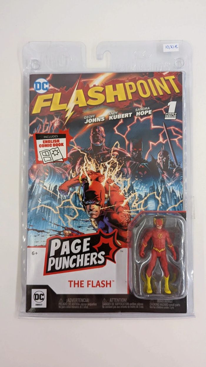 Comic Book Page Punchers The Flash DC Flashpoint 1 First Issue Neuf ...