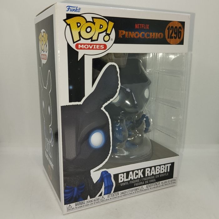PINOCCHIO NETFLIX - FUNKO POP Movies N° 1296 - Black Rabbit - Funko Pop ...