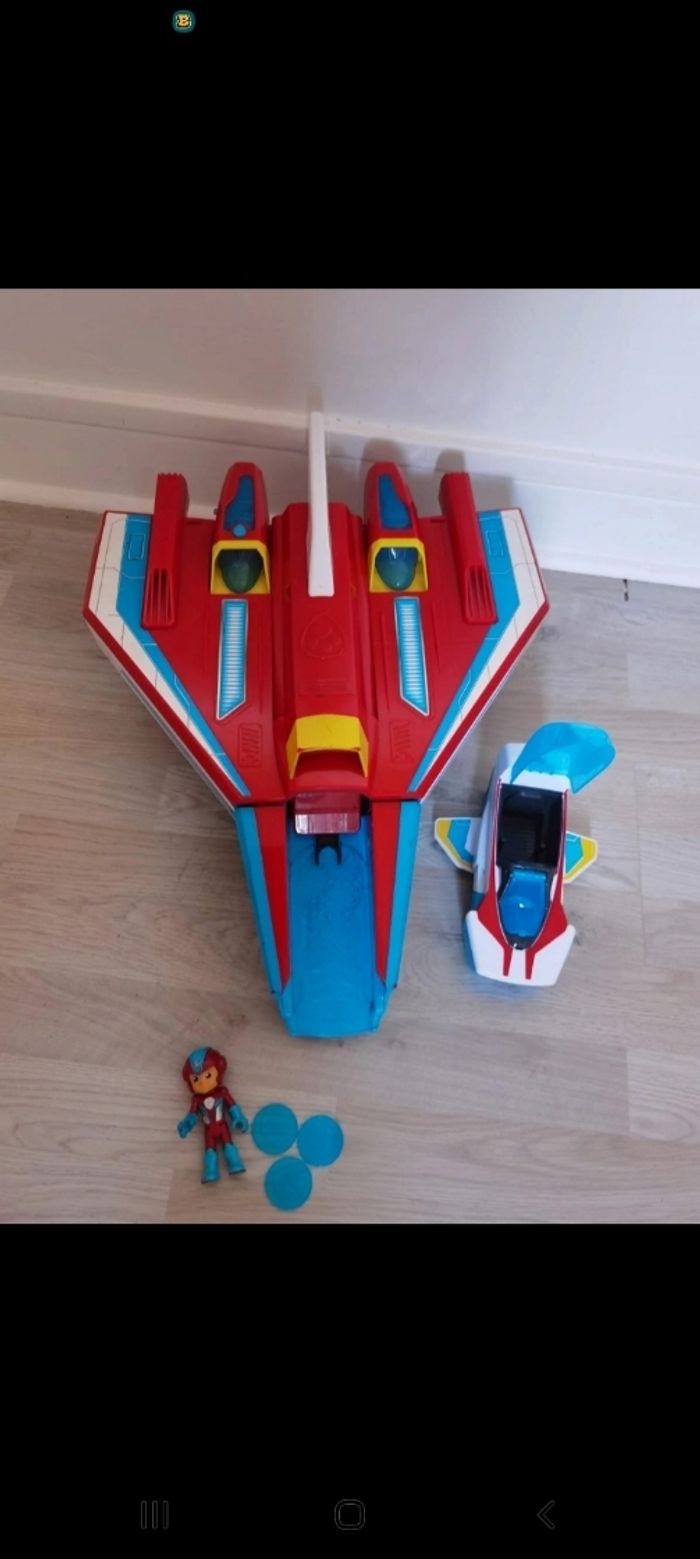 Avion jet mighty pups paw patrol - Pat Patrouille | Beebs