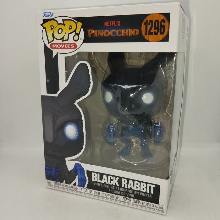 PINOCCHIO NETFLIX - FUNKO POP Movies N° 1296 - Black Rabbit - Funko Pop ...