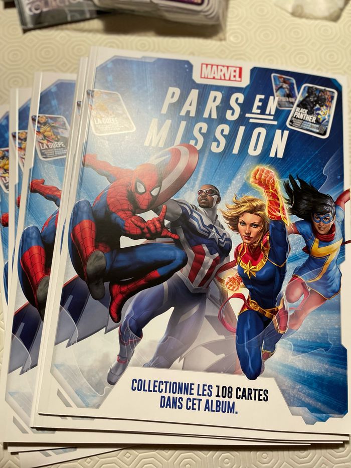 Album marvel part en mission - Marvel | Beebs