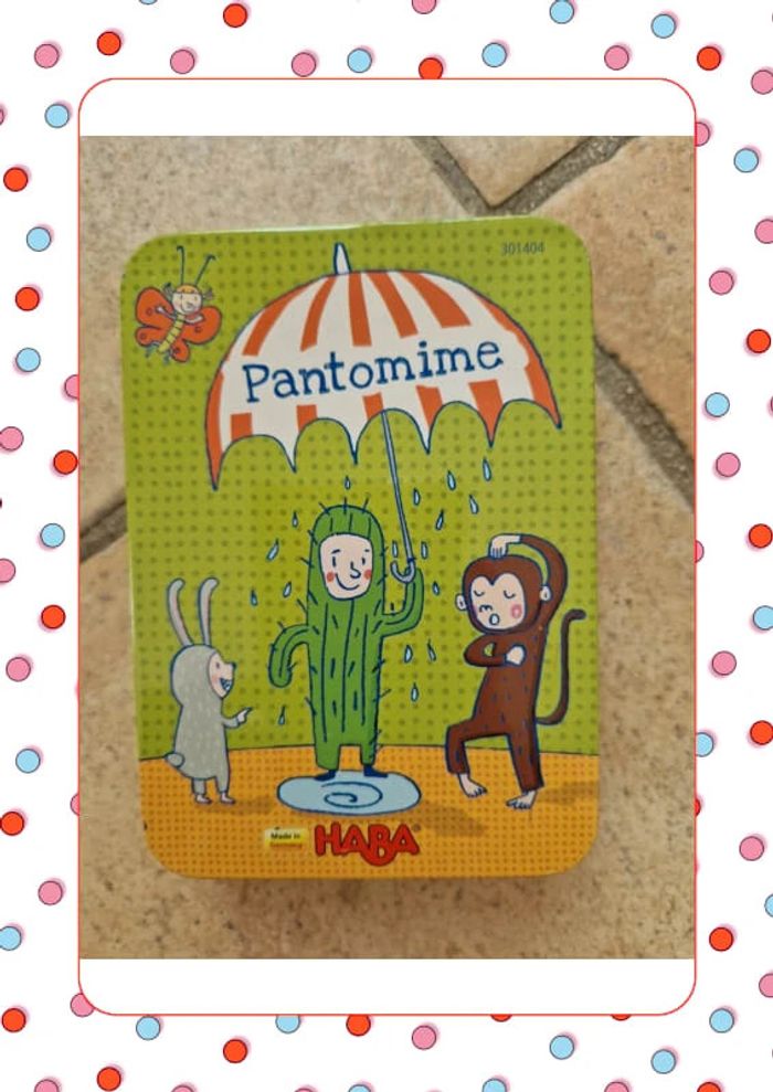 Jeu pantomime Haba - Haba | Beebs