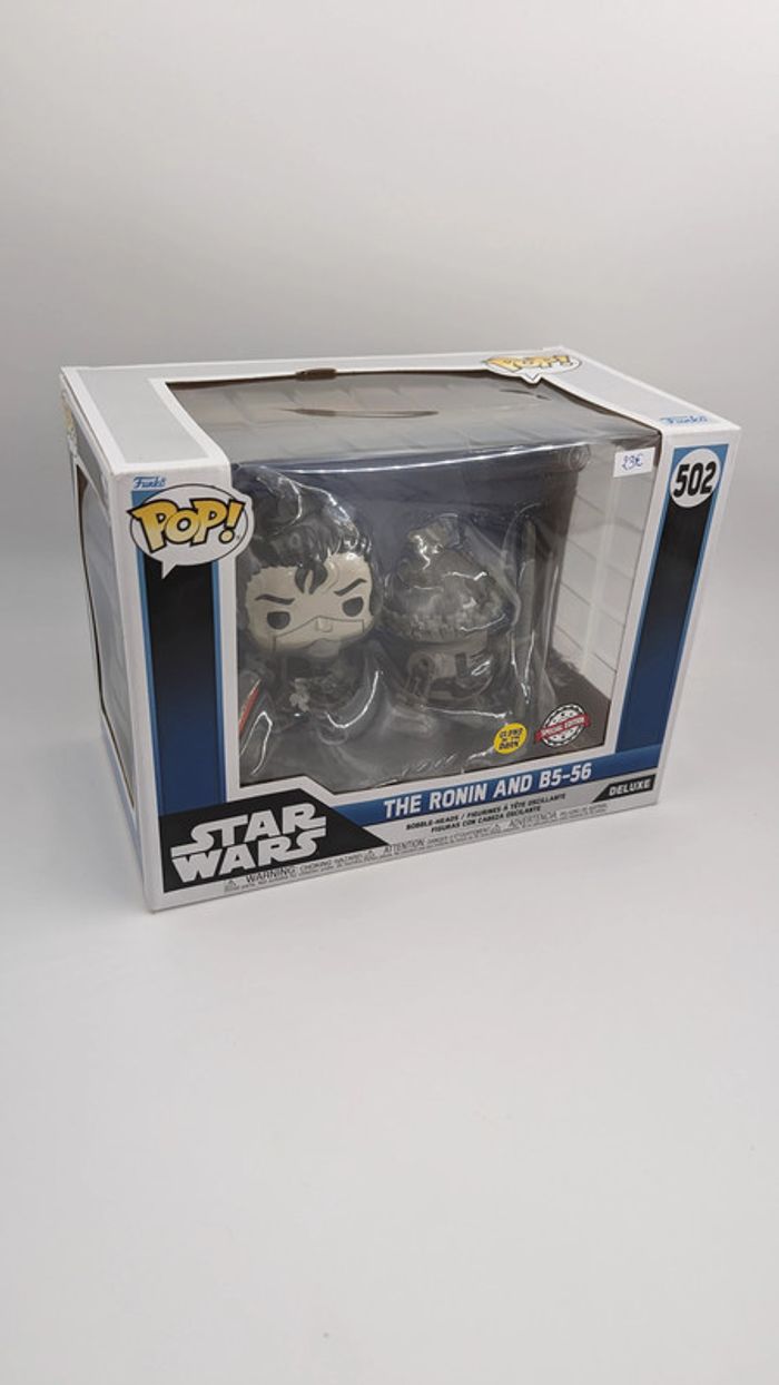 Figurine Pop Star Wars The Ronin and B5-56 Deluxe Spécial Edition Neuve ...