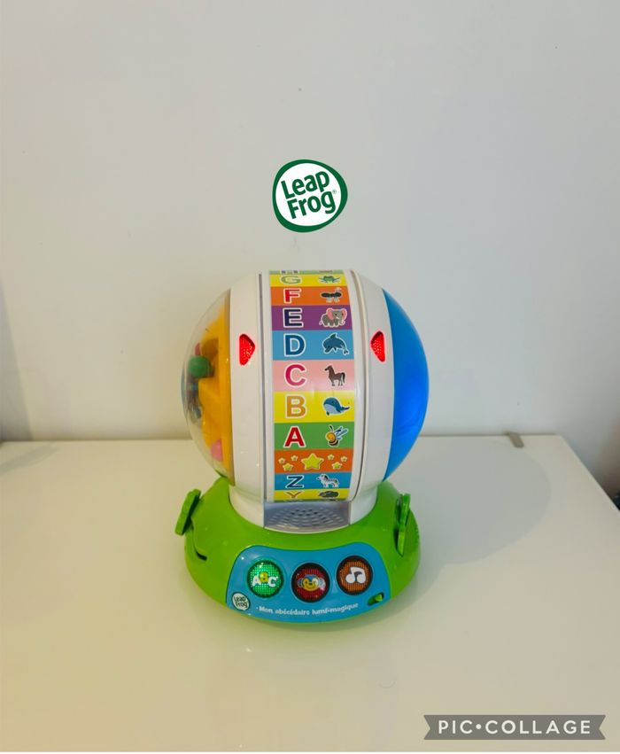 Leapfrog mon abécédaire lumi magique 1-4 ans roue d’ apprentissage ...