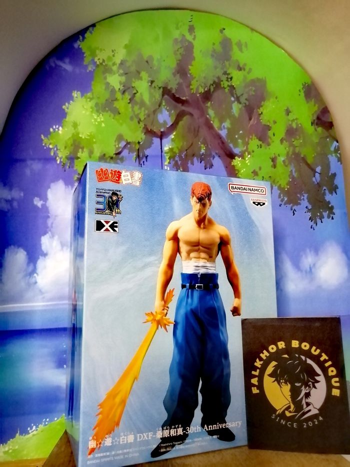 Kazuma Kuwabara Figurine Yu Yu Hakusho dxf 30th Anniversary Objet de Collection Manga Statue ...
