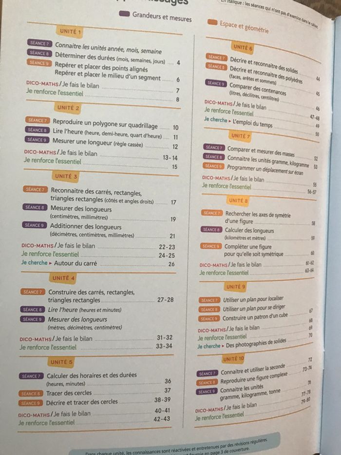 Nouveau Cap Maths CE2 - Éd. 2021 - Cahier de Géométrie-mesure + dico maths + matériel | Beebs by ...